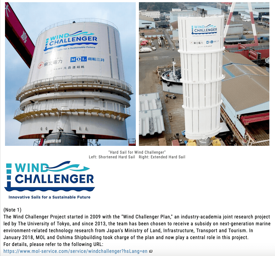 The windsail of the Wind Challenger has been completed - 大内海洋コンサルタント ...